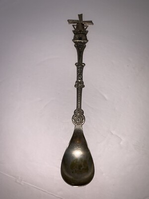 Vintage Holland Windmill Spoon Souvenir With Movable Blades | eBay