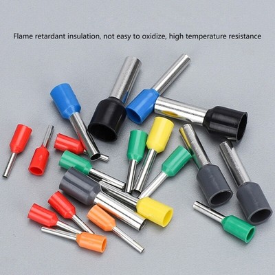 Upgrades Electric Wire Ferrule set 400pcs/set Assorted Insulated ...