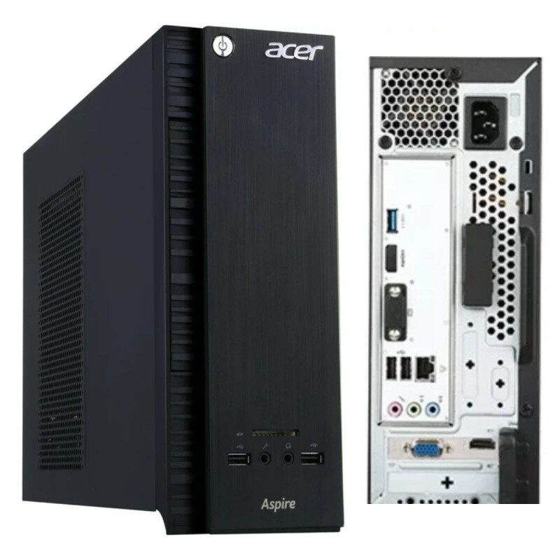 Acer Axc-704g-uw61 Mini Tower Desktop Windows 10 500gb HD 4gb RAM for ...