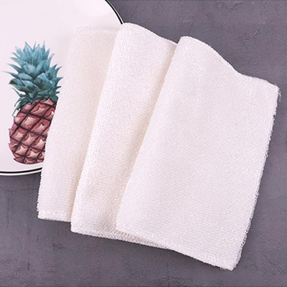 Dishcloths Kitchen Highly Absorbent Dish Rag Natural Organic Bamboo ...