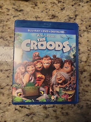 The Croods (Blu-ray/DVD, 2013, 2-Disc Set, Includes Digital Copy ...