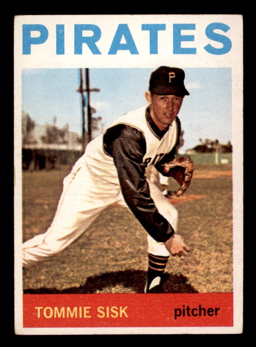 1964 Topps Baseball #224 Tommie Sisk VG/EX *d4 | eBay