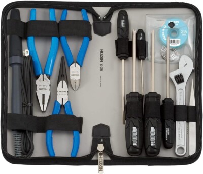 HOZAN Tool Set S-35(230V) For Soldering Operation 13-pc Set Made in ...