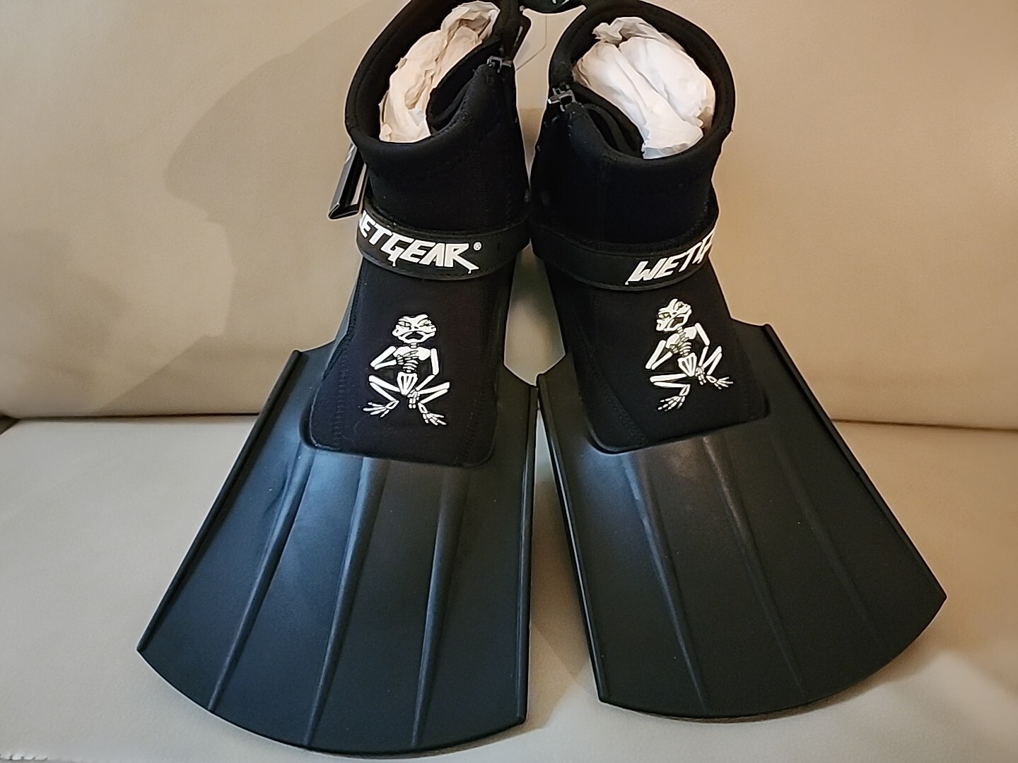 Women’s Wetgear Ripflip Walkable Fin Shoe Black - Size 10 NEW | eBay