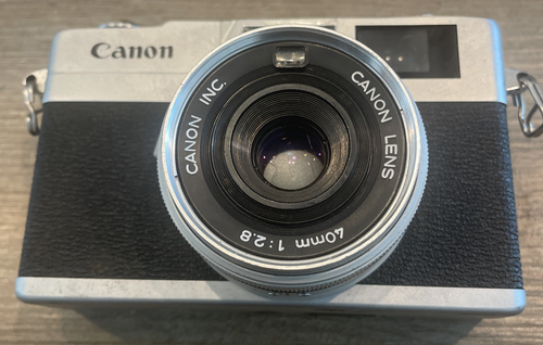 Vintage Canon Canonet 28 Film Camera w/40mm 1:28 Lens | eBay