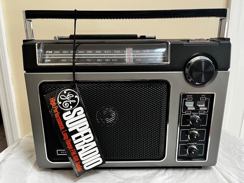GE General Electric Superadio I with Original GE Hang Tag | eBay