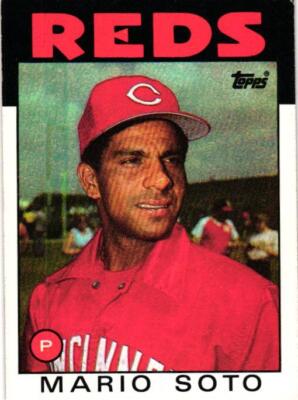 1986 Topps #725 Mario Soto | eBay