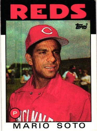 1986 Topps #725 Mario Soto | eBay