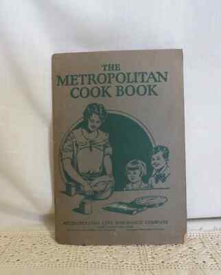 Antique Cookbook Metropolitan Cook Book Advertising Cookbook | eBay