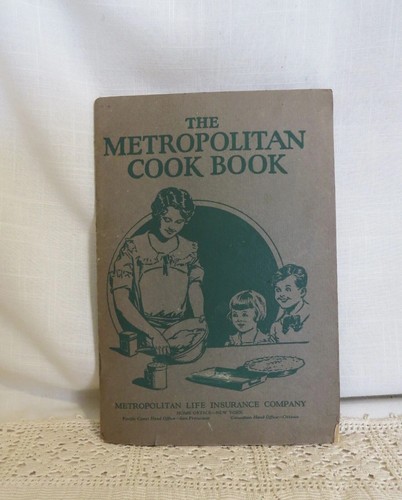 Antique Cookbook Metropolitan Cook Book Advertising Cookbook | eBay