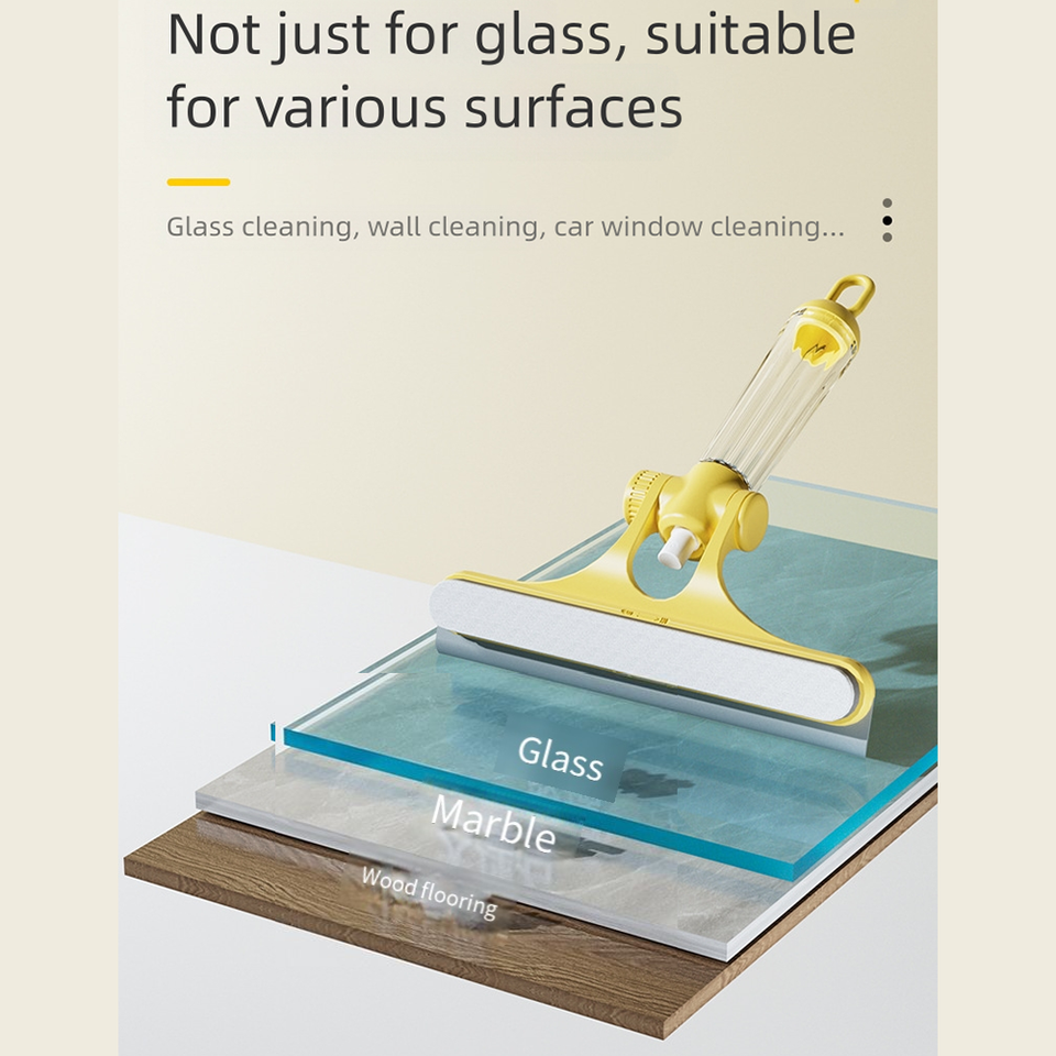 4 in 1 Window Scraper and Glass Cleaner for Car For Home and Shower ...