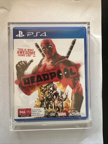 Deadpool Video Game (Playstation 4) PS4 RARE AUS - Comes With Acrylic ...