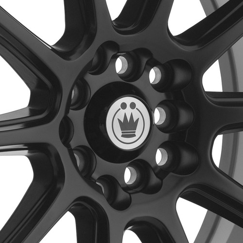 Konig CONTROL Wheels 16x7 (40, 4x114.3, 73.1) Black Rims Set of 4 | eBay