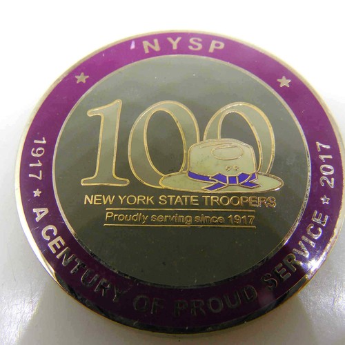 NEW YORK STATE TROOPERS NYSP CIVILIAN WORKFORCE CHALLENGE COIN | eBay