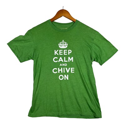Keep Calm Chive On Tee KCCO Green & Chive Crown Shirt Bill Murray T ...