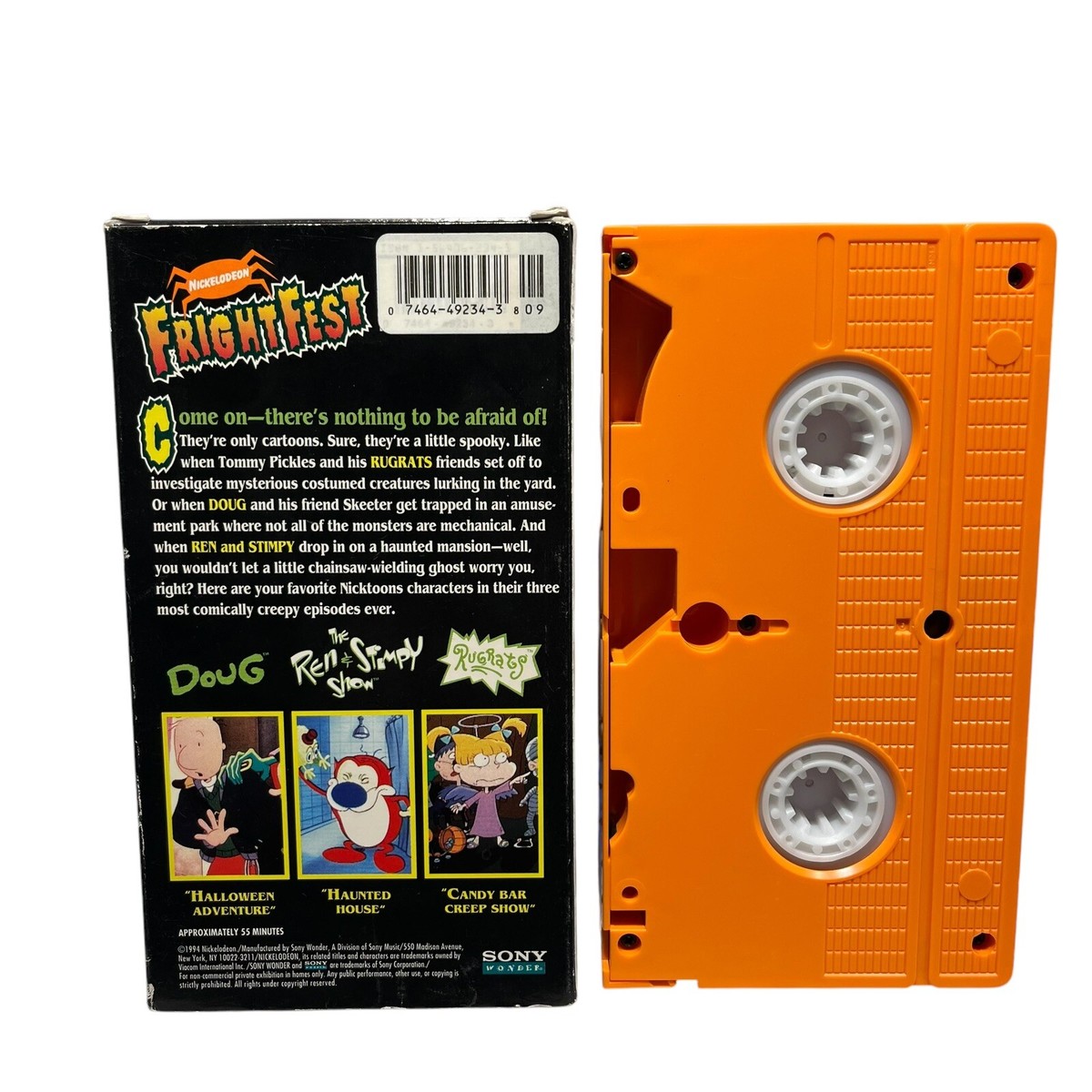 Nickelodeon Vhs Tapes Some Nickelodeon Tapes (among Others). Mix Of