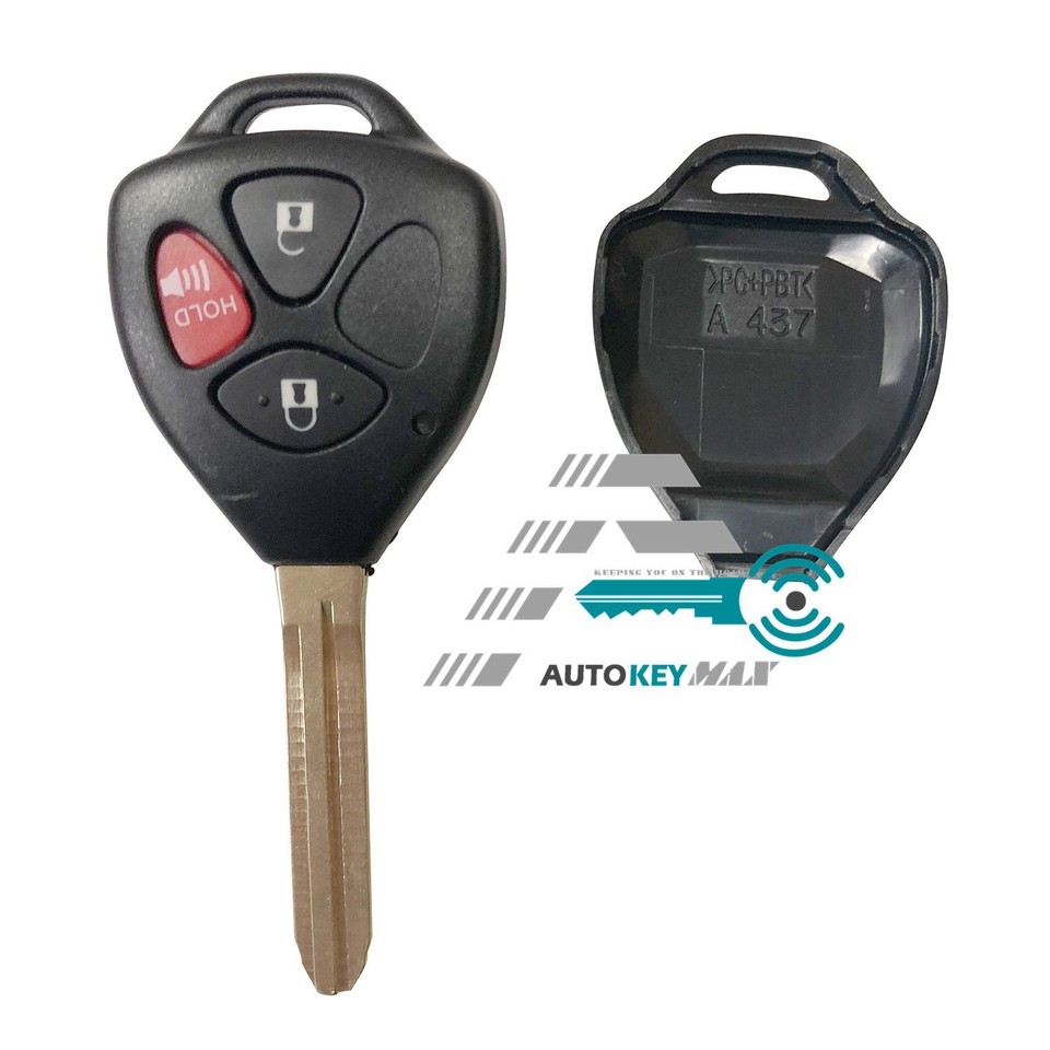 2x Replacement for Toyota RAV 4 2006 2007 2008 2009 2010 Remote Key ...