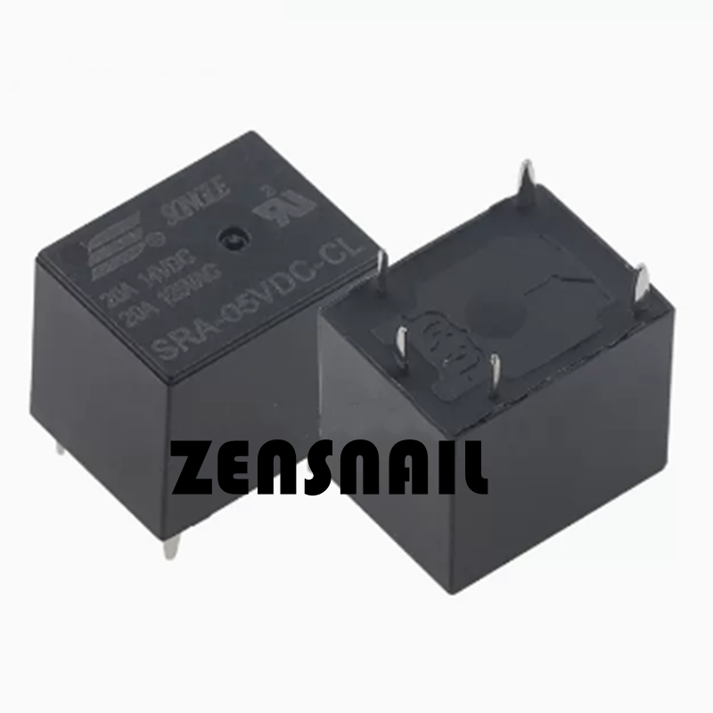 5PCS SRA-05VDC-CL 5V SPDT Relay 5VDC 20A 5PINS NEW | eBay