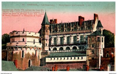 37 AMBOISE - Le CHATEAU PAST/1872 | eBay