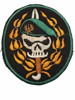 US Special Forces Patch Black OPS Dagger Deaths Head Vietnam War ...