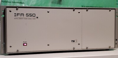 TSI IFA-550 INTELLIGENT FLOW ANALYZER WITH GRAY RACK MOUNT BEZEL | eBay