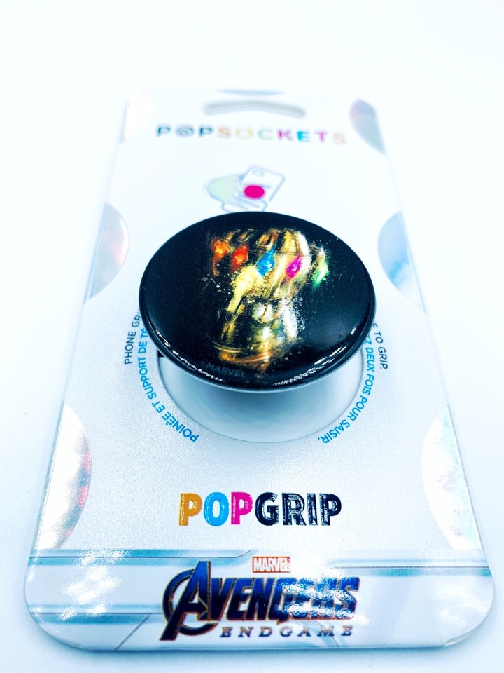 Authentic PopSockets Marvel Avengers Infinity Gauntlet Grip PopSocket ...