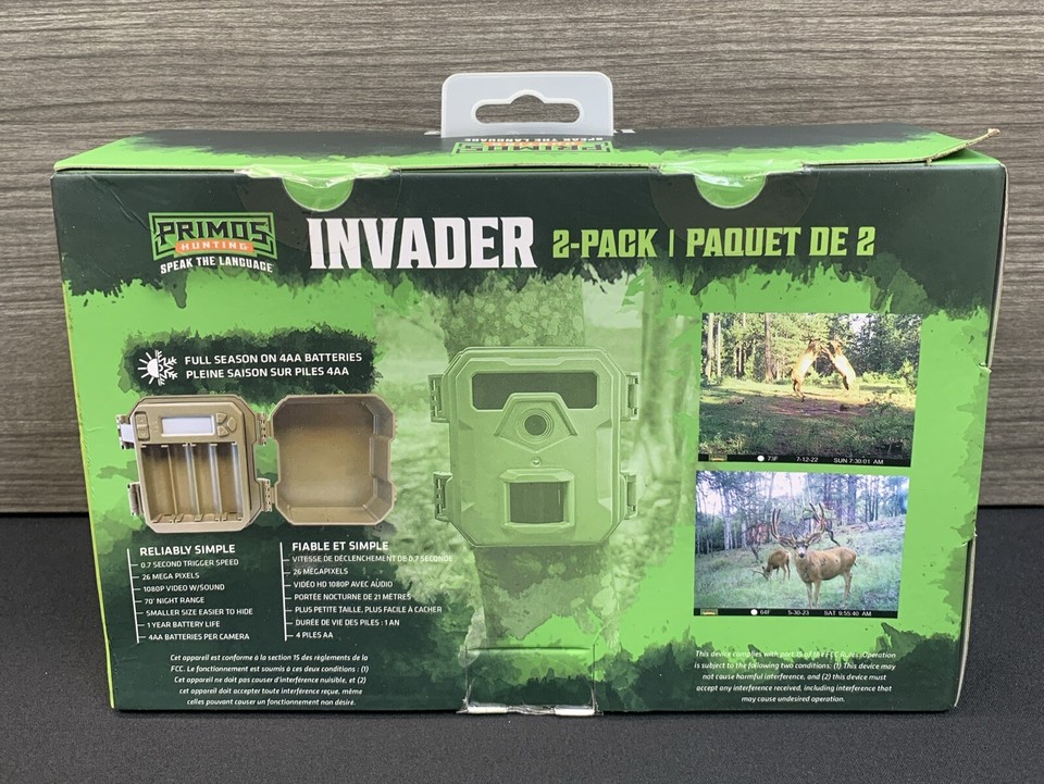 Primos Invader 2-Pack Hunting Trail Camera Set #119224CT2 | eBay