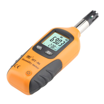 HT-86 Wet Bulb/Dew Point Digital Thermometer Hygrometer Meter 0.01%RH 0 ...