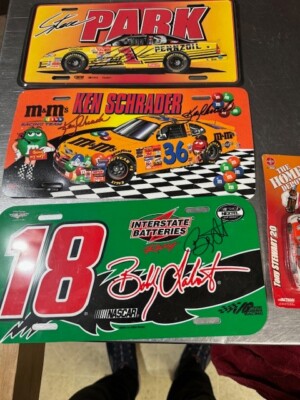 Autographed NASCAR memorabilia LOT | eBay