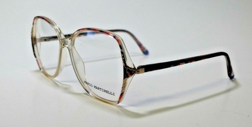 AUTHENTIC MARIO MARTINELLI CONNIE BLUE/PINK/YELLOW EYEGLASSES FRAME 56 ...