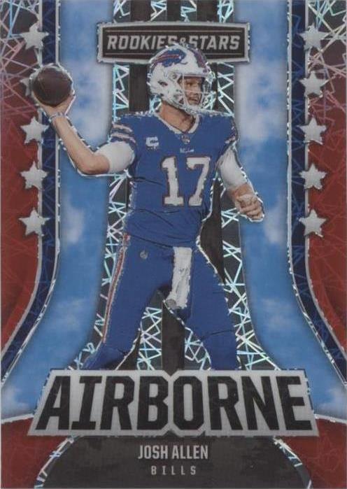 2023 Panini Rookies & Stars - Airborne Josh Allen #AI-4 Longevity Prizm ...