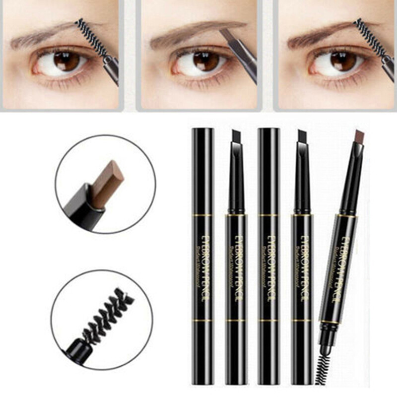 Eyebrow Liner Automatic PENCIL with BRUSH Brow Fine Definition Stereo ...