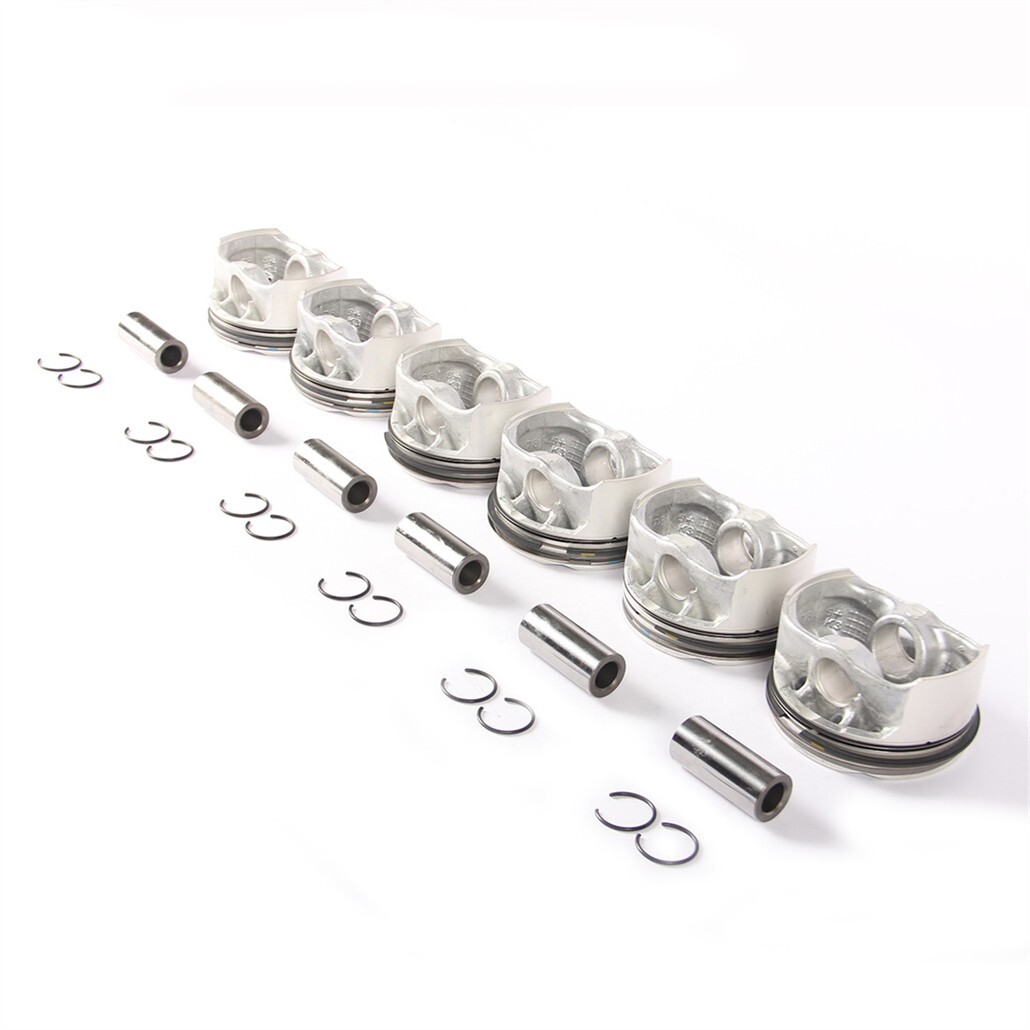 2.5L Piston & Ring Assembly Kit Fit For BMW 323i 525i X3 Z4 N52 ...
