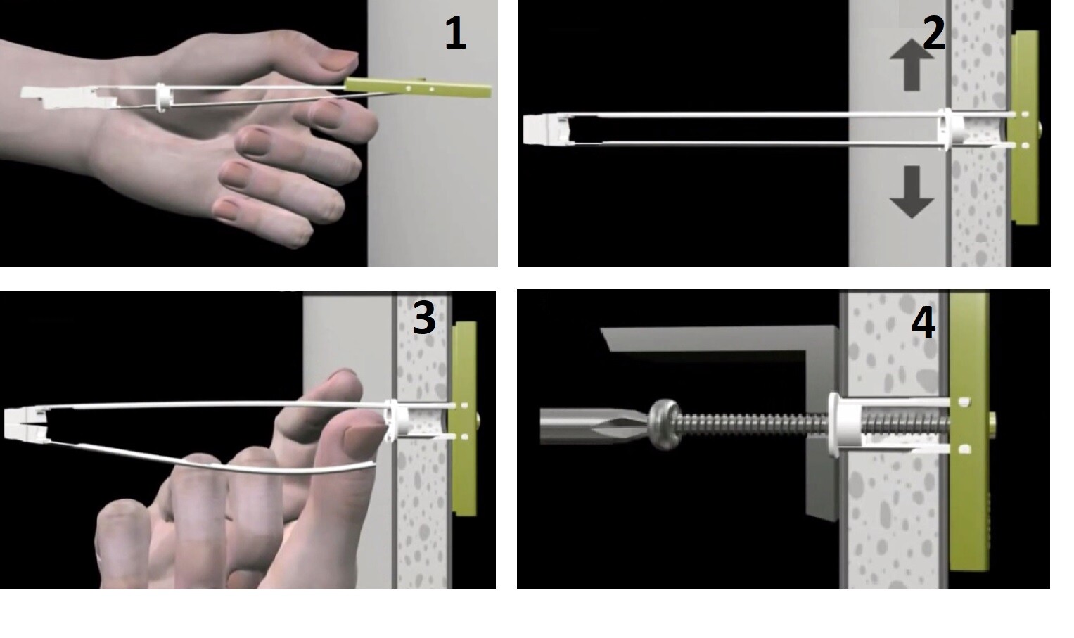 M5/M6 Genuine Toggler Heavy Duty Wall Mounts | SnapToggle for ...