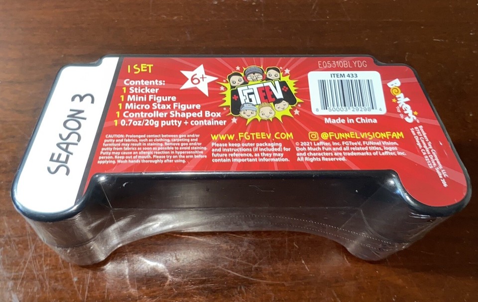 3 FGTeeV Controller Combo Pack Mystery Toy Collectible Mystery Figure ...