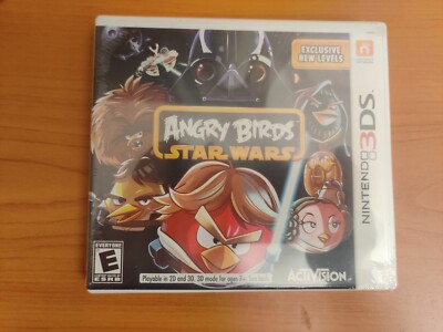 Brand NEW Angry Birds Star Wars - Nintendo 3DS - Sealed FREE SHIPPING ...