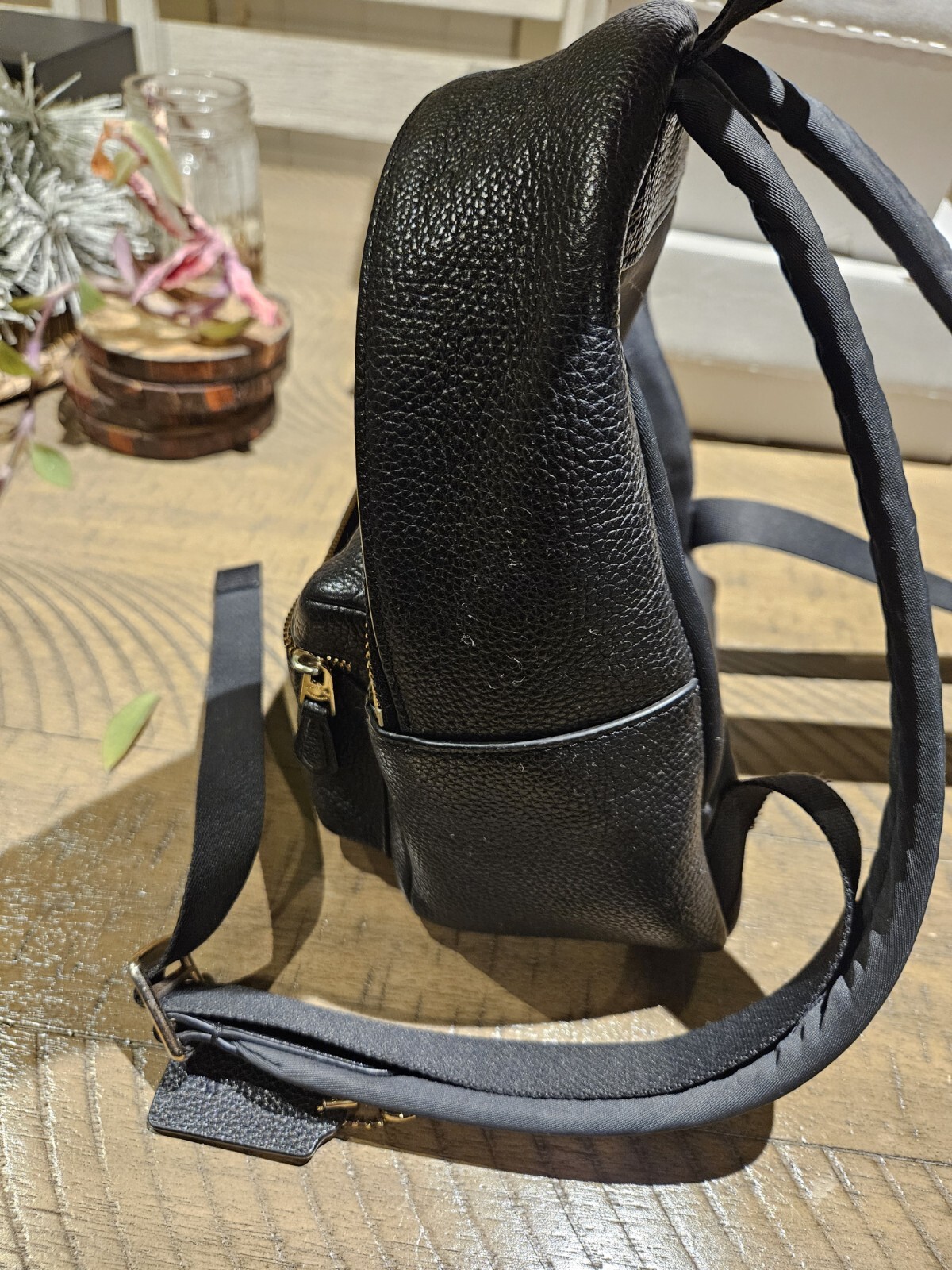 Coach Mini Charlie Black Backpack - Gem