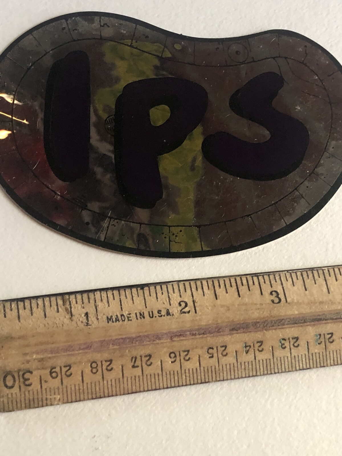 IPS INOUYE POOL Skateboard Sticker Medium 4.5" Reflective VTG Vintage ...