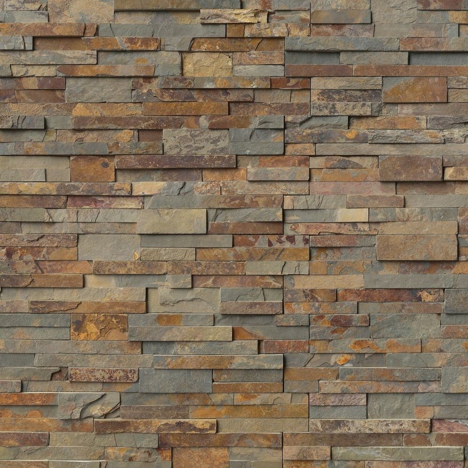 Stacked Stone Ledger Panels Wall Siding Pallet Veneer 6x24 Only $1.42 ...