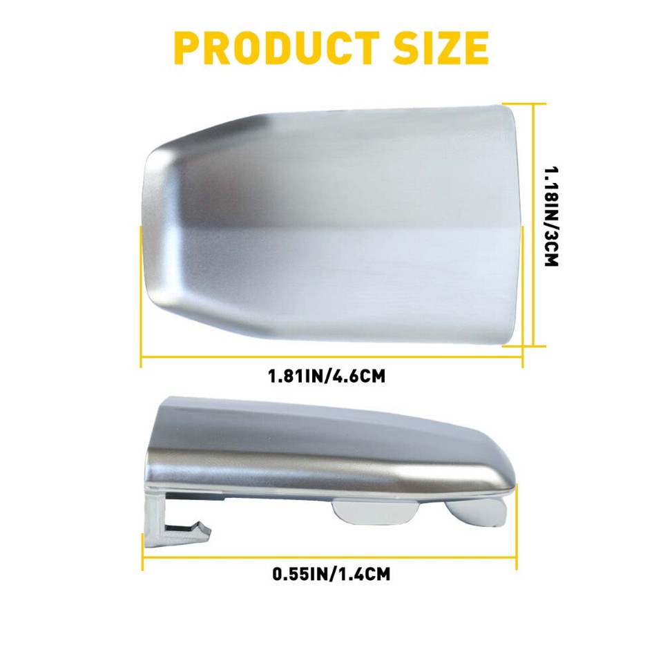 Front Driver Door Handle Lock Cover For 2015-2019 Cadillac Escalade ...