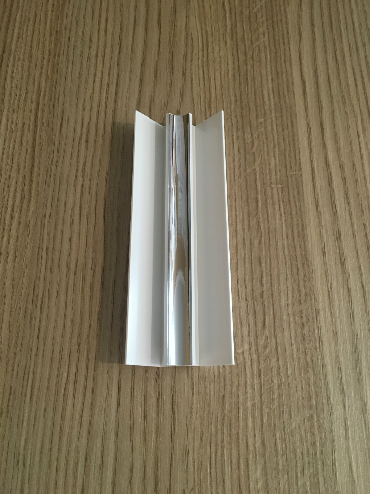 Silver 10mm Shower Wet Wall Trims For Bathroom Panels Cladding PVC ...