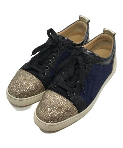 Christian Louboutin Men Rhinestone Sneakers Original Shoes Collection ...