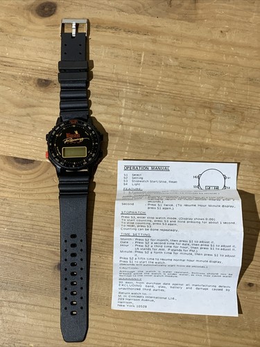 Vintage Winston Racing Team Digital Watch, Fast Shipping #2 | eBay