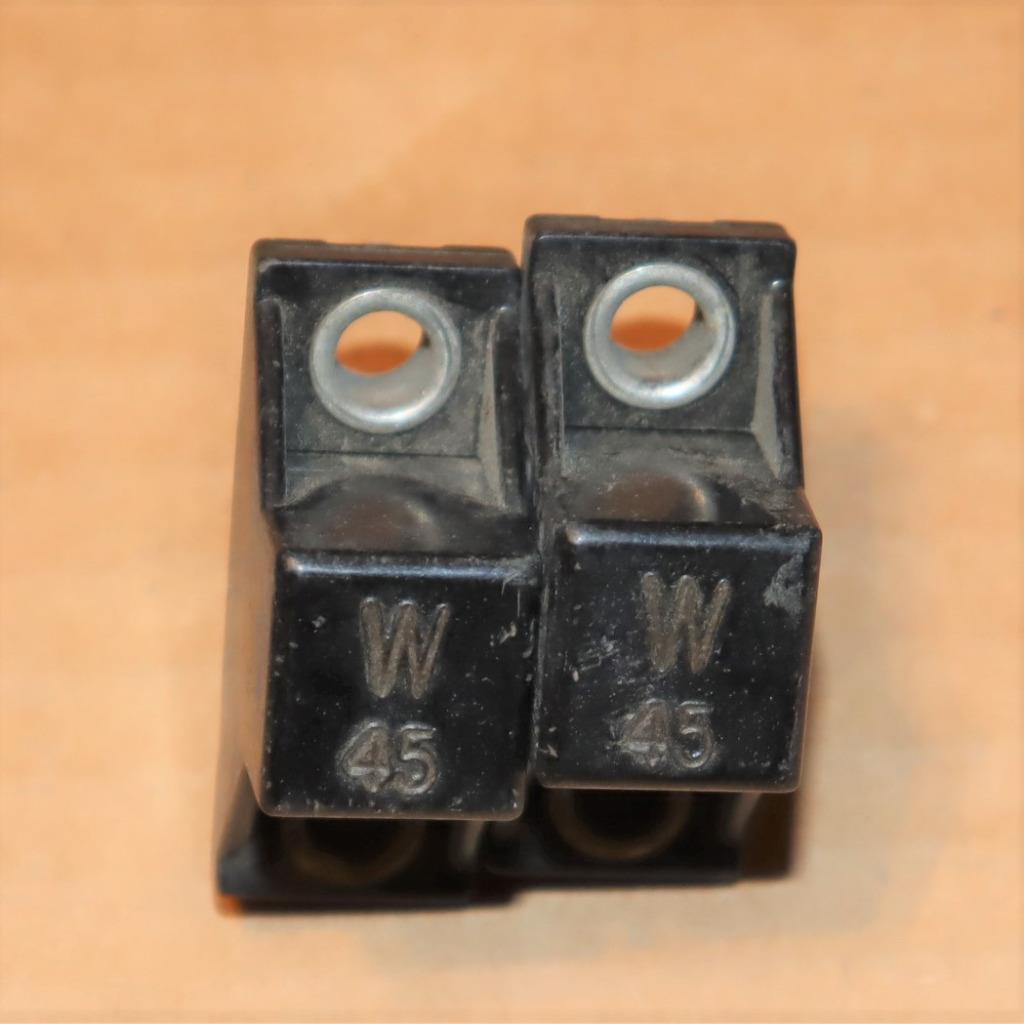 One Lot of 2 Allen Bradley W45 Thermal Overload Relay Heater Element AB ...