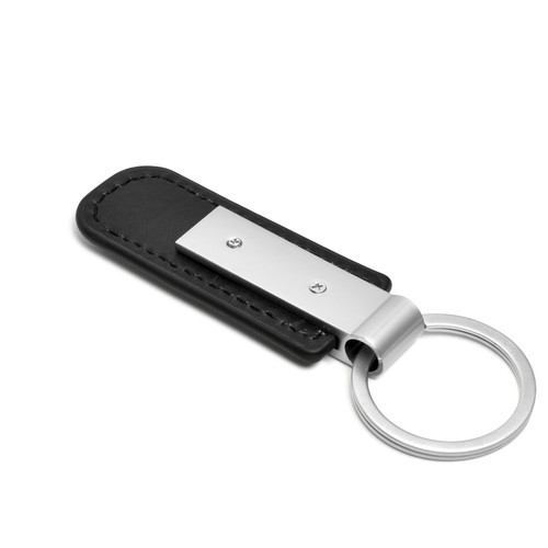Ford Mustang GT 5.0 Black Leather Strap Key Chain Keychain Key-ring Key ...