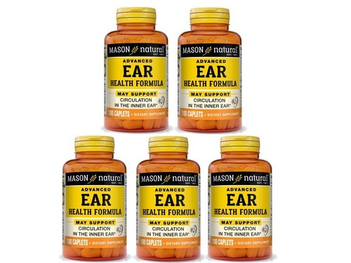 Inner Ringing Tinnitus 5 X 100 = 500 TABLETS ADVANCED EAR HEALTH ...