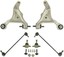 FRONT SUSPENSION LOWER CONTROL ARMS KIT FOR VOLVO S60 S80 MK1 V70 MK2 ...
