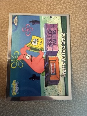 2025 Topps Chrome SpongeBob SquarePants #62 Pretty Patties Stand card ...