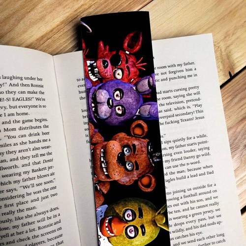 Five Nights at Freddys Bookmark Handmade Game Art Film Horror Movie ...