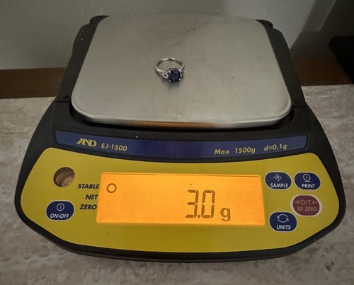 Estate Jewelry - Vintage RL Co Princess Cut 925 Sterling Silver ...